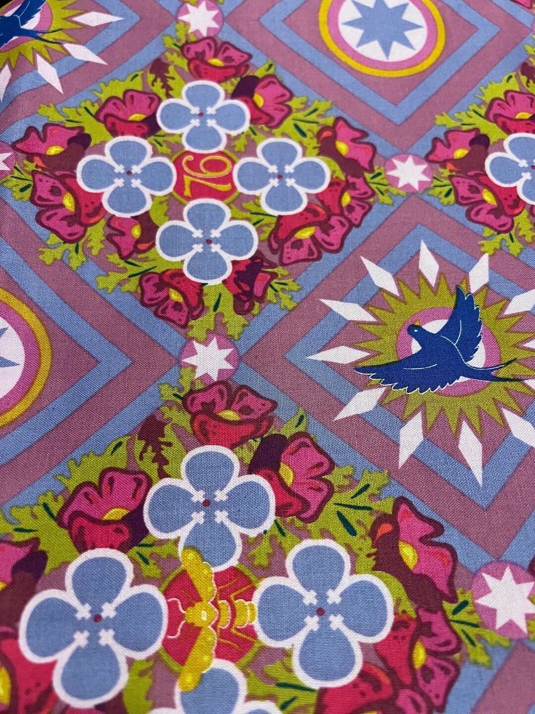 Fabric-“seventy Six Renewal” by Allison Glass for Andover 2016 #8444-cp ...
