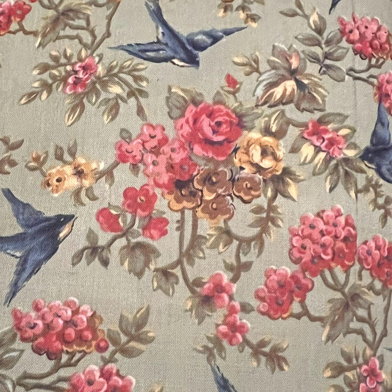 Bluebird Fabric - Etsy