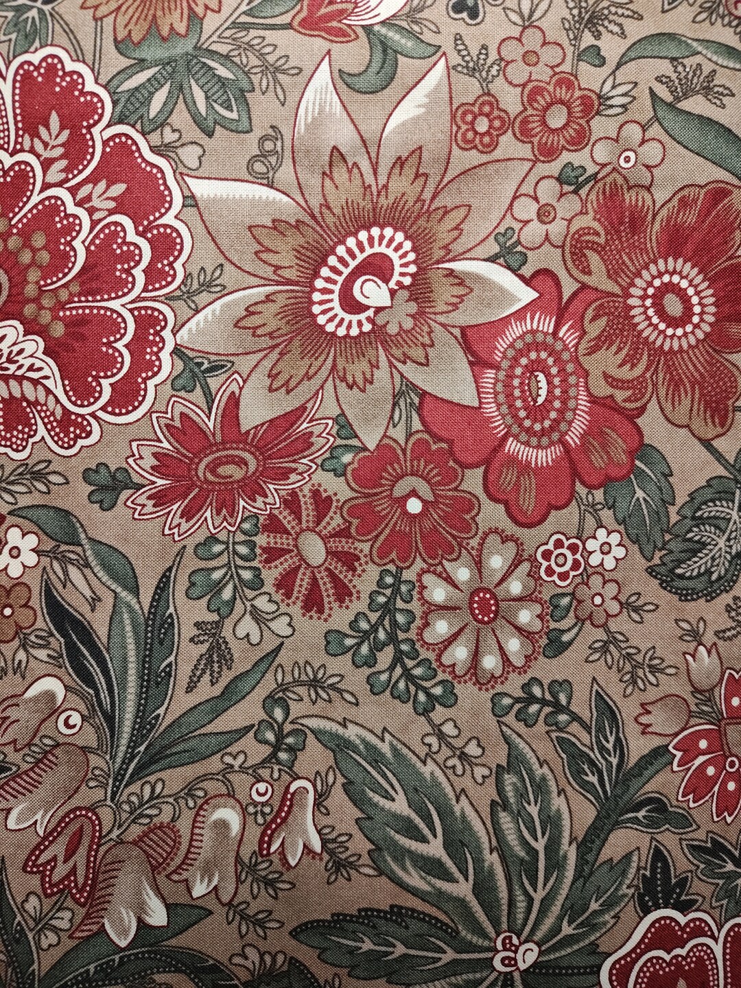 Fabric "rememberance" by Brannack and Patek for Moda #2015 - Etsy