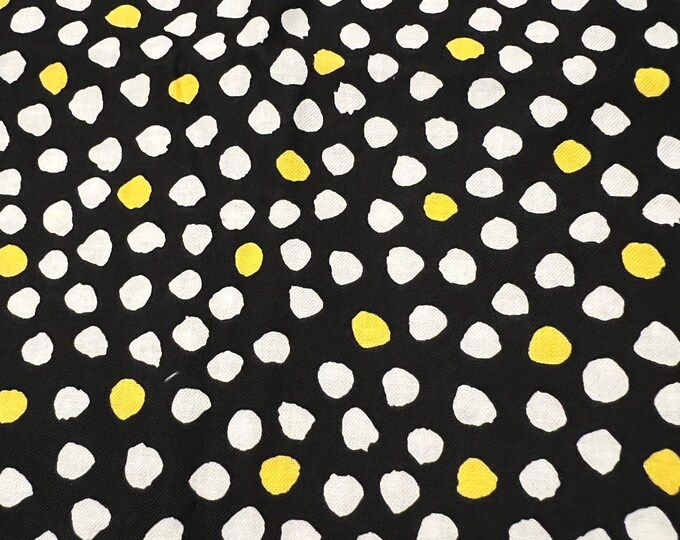 Fabric "bumblebee Dots" by Studio 8 for Quilting Treasures - Etsy