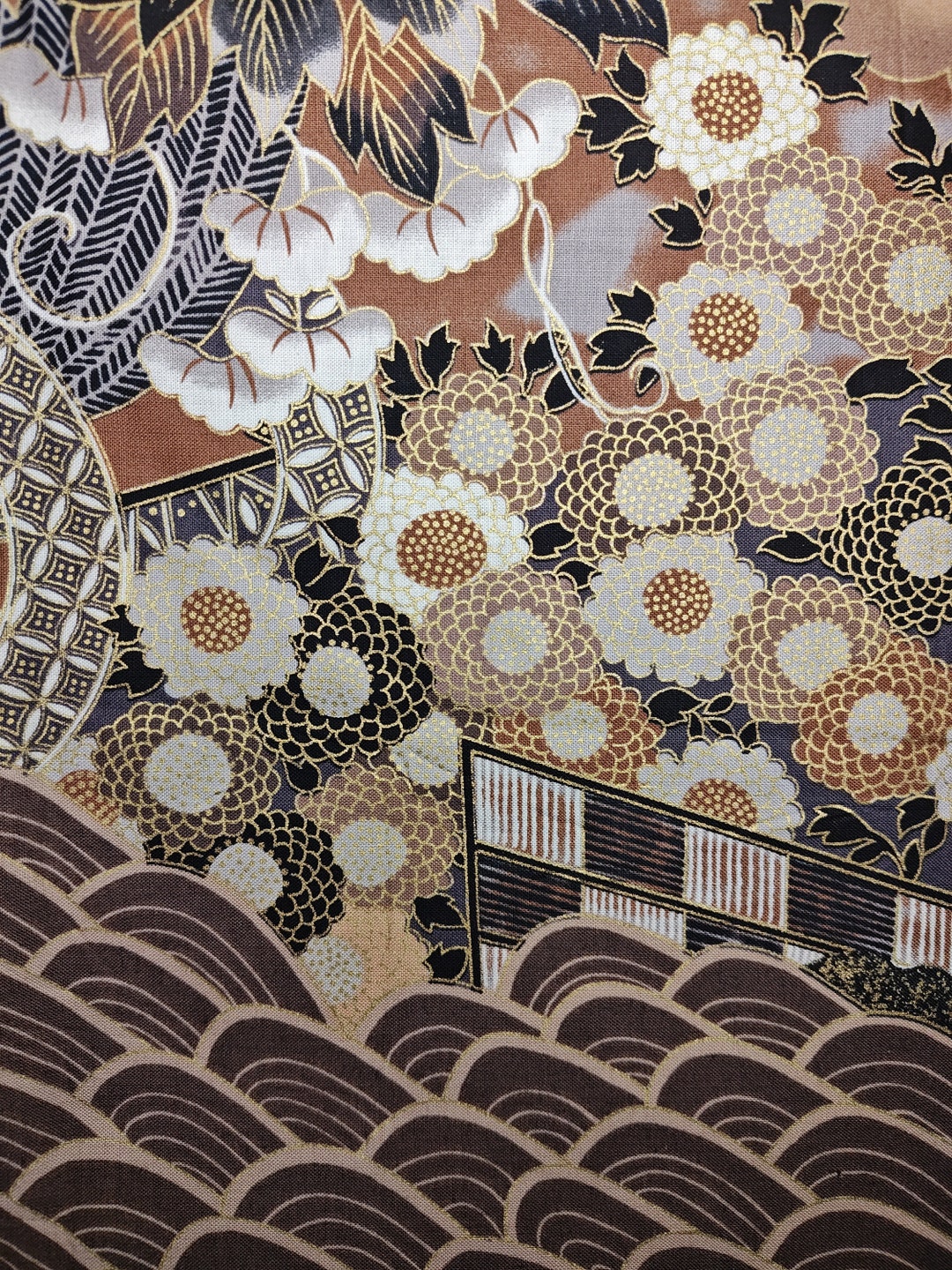 Fabric the Golden Hour Designed by the Kesslers for Andover Fabrics A ...