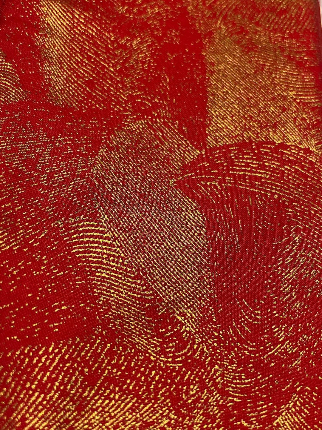 Fabric-akiko Design #15695 by Studio RK for Robert Kaufman. Gold Lines ...