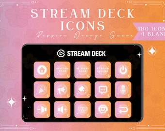 STREAM DECK ICONS Pastel Sky | Streamer | Twitch | Discord | Youtube ...