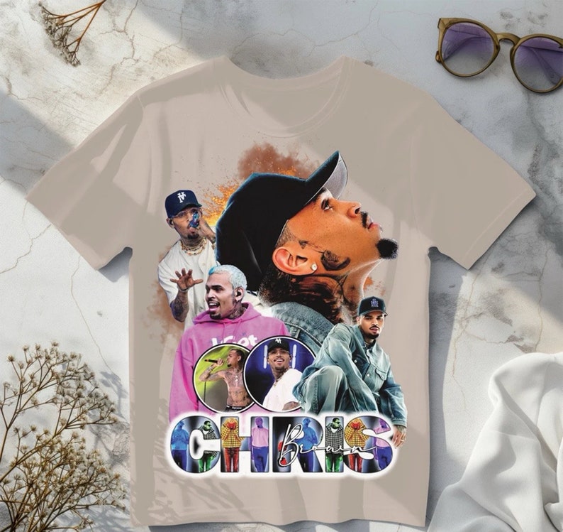 Chris Brown Exclusive T-shirt - Etsy