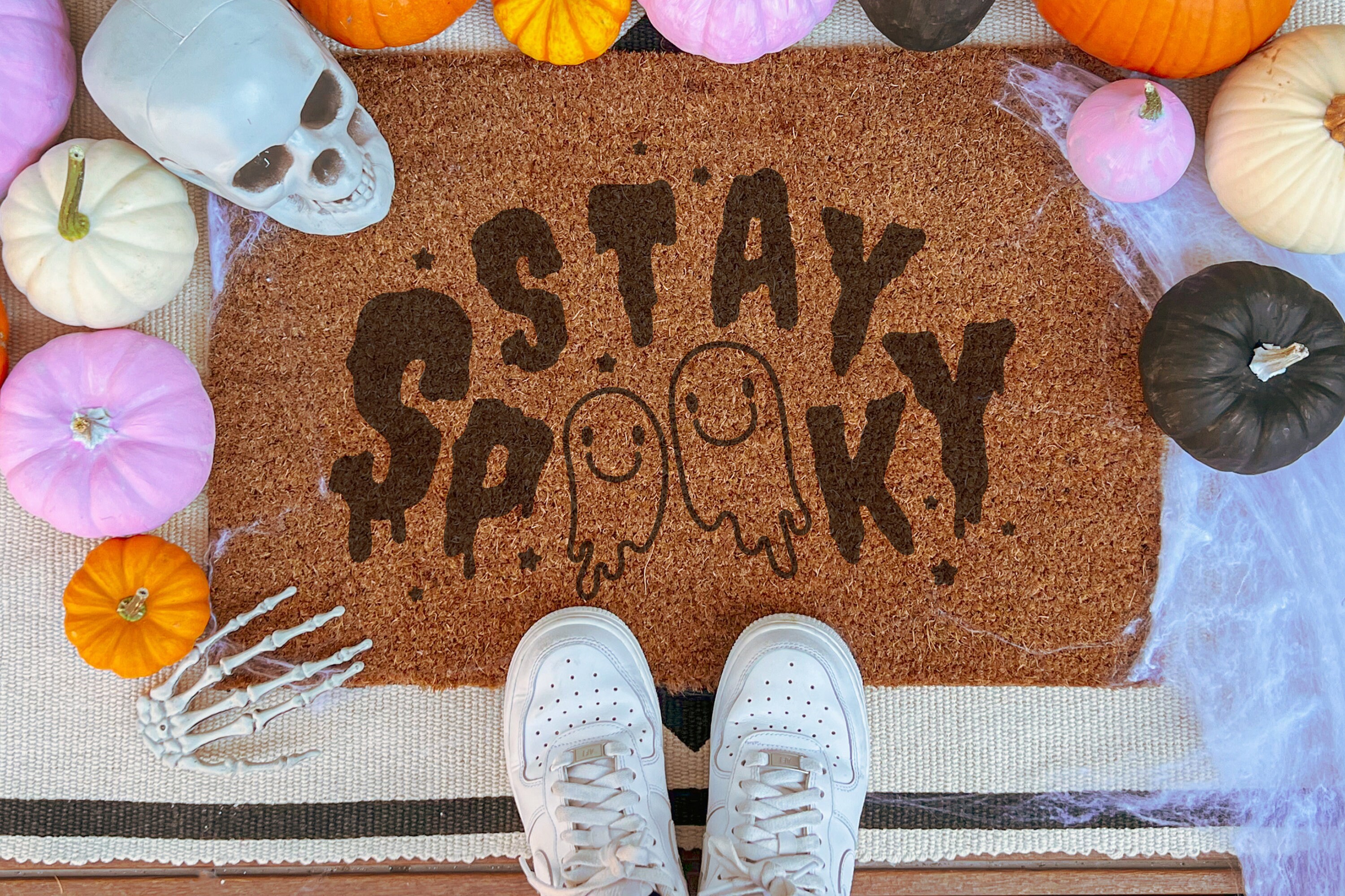 Stay Spooky Halloween Doormat Spooky Scary Creepy Door Mat sold by ...