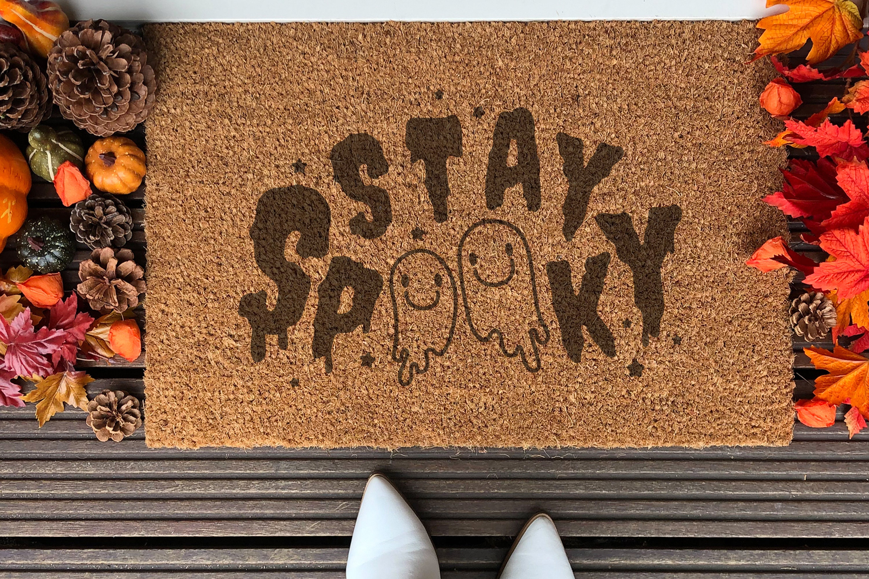 Stay Spooky Halloween Doormat Spooky Scary Creepy Door Mat sold by Marco Gomes | SKU 49224691 ...
