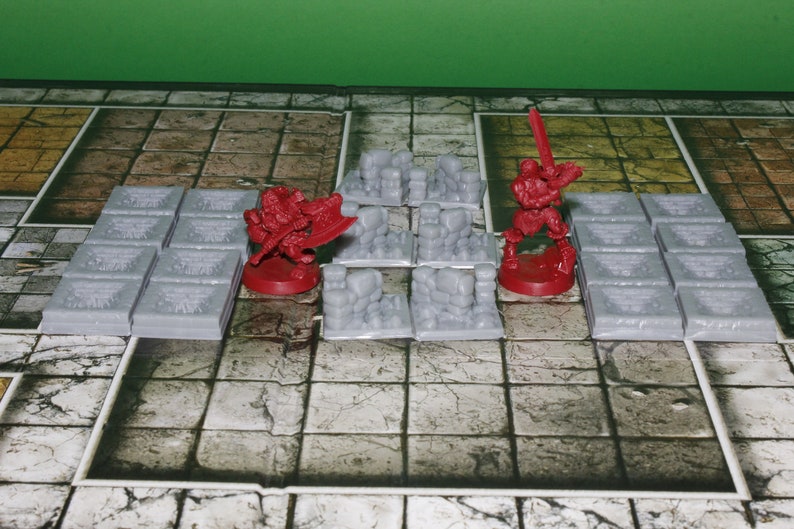 Heroquest Extras 3D Printed Traps Walls Stairs - Etsy Canada