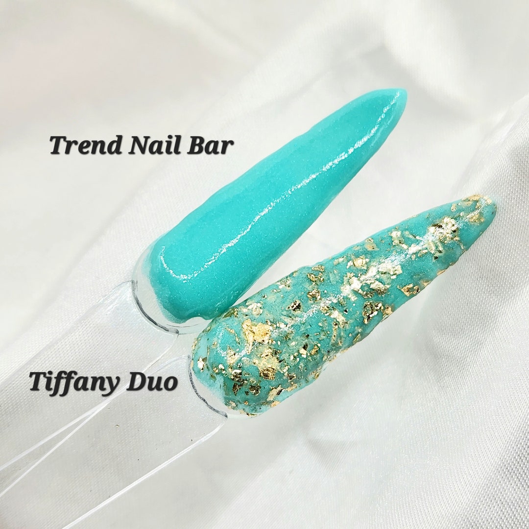 Tiffany High-heels Duo Dip Powder Nail Dip Powder Blue Dip - Etsy