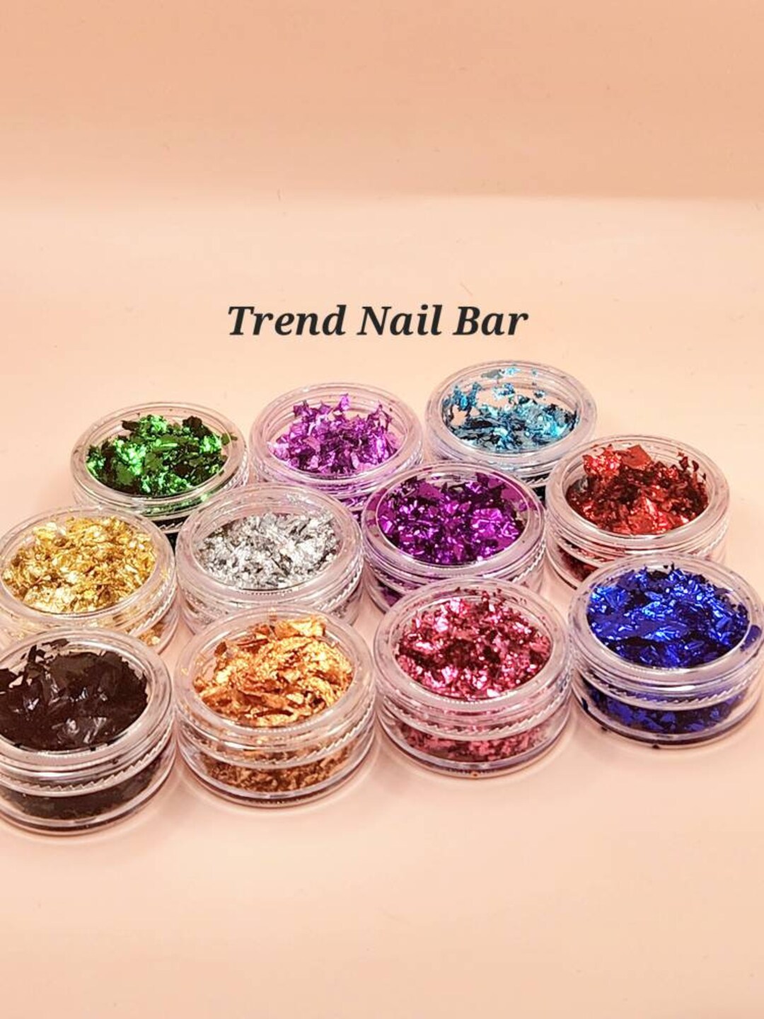 Color Nail Flakes - Nail Art, Foil Flakes, Resin Art, Nail Accessories ...