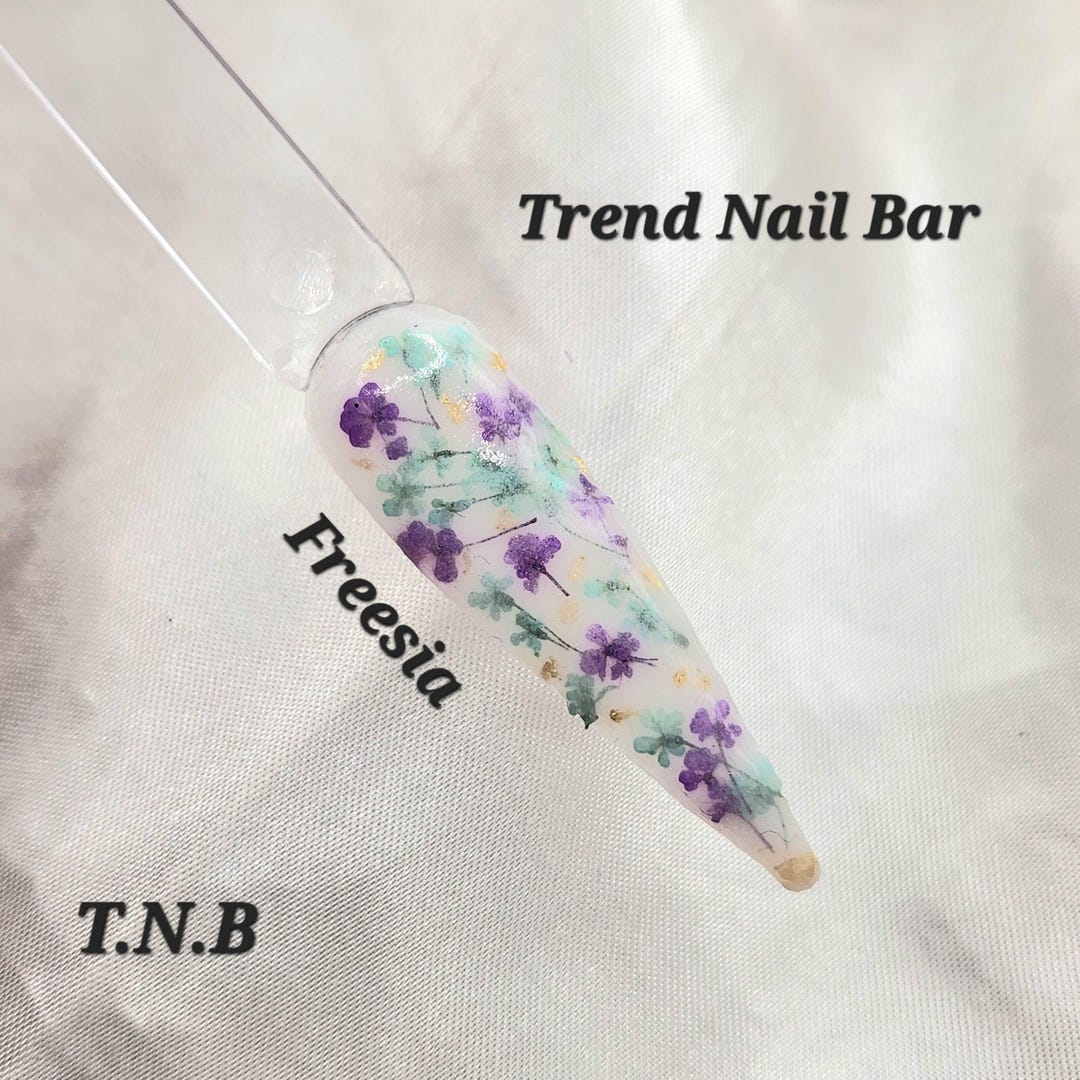 Freesia- Milk Bath Dip Powder, Nail Dip Powder, Dip Powder for Nails Milky White, Flower Dip ...