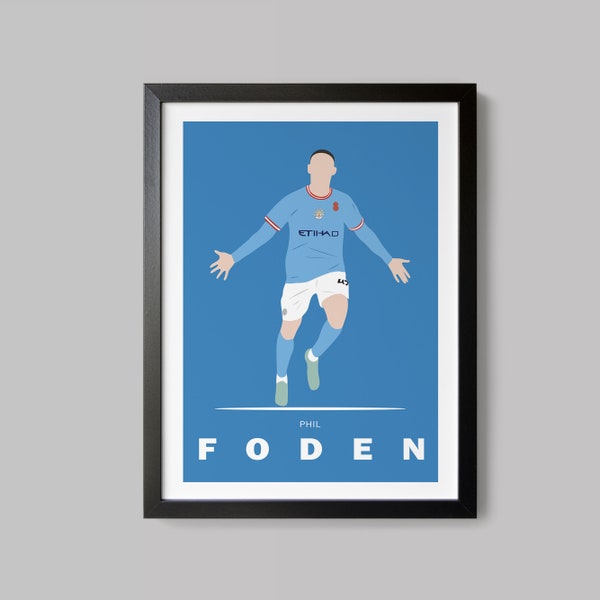 Phil Foden - Etsy