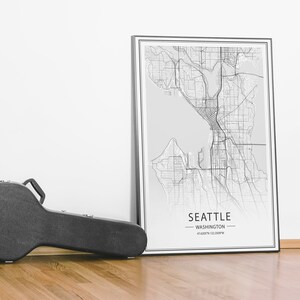 100 Pieces U.S. City Prints, City Map Bundle, City Map Decor, City Map ...
