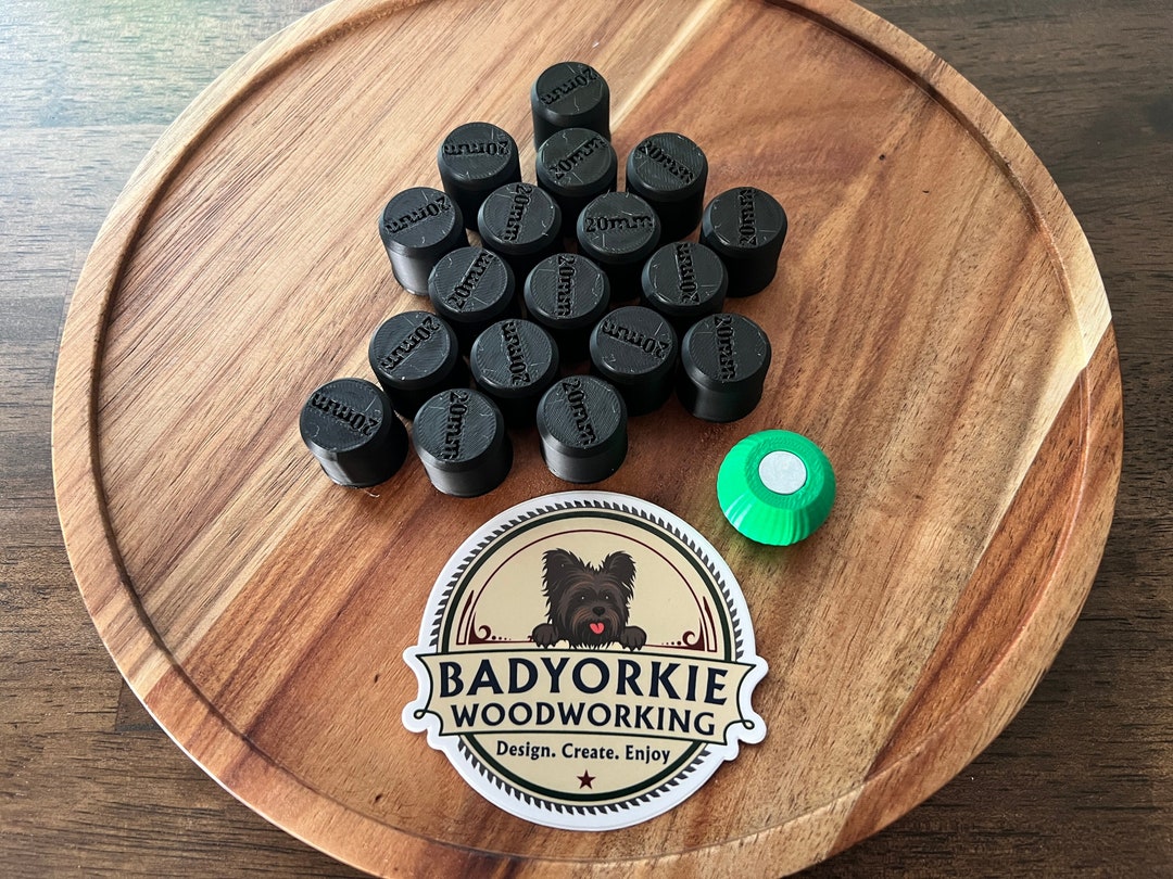 The Original Bench Dog Hole Plugs- 20mm", Magnetic, Easy to Use! - Etsy