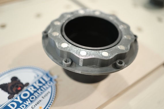 Bolt-on Magnetic Dust Collector 4 Port W/ Coupler - Etsy