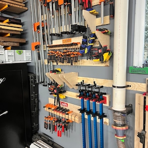 3-D Printed Mounts/racks for Rockler Surefoot Aluminum Bar Clamps - Etsy