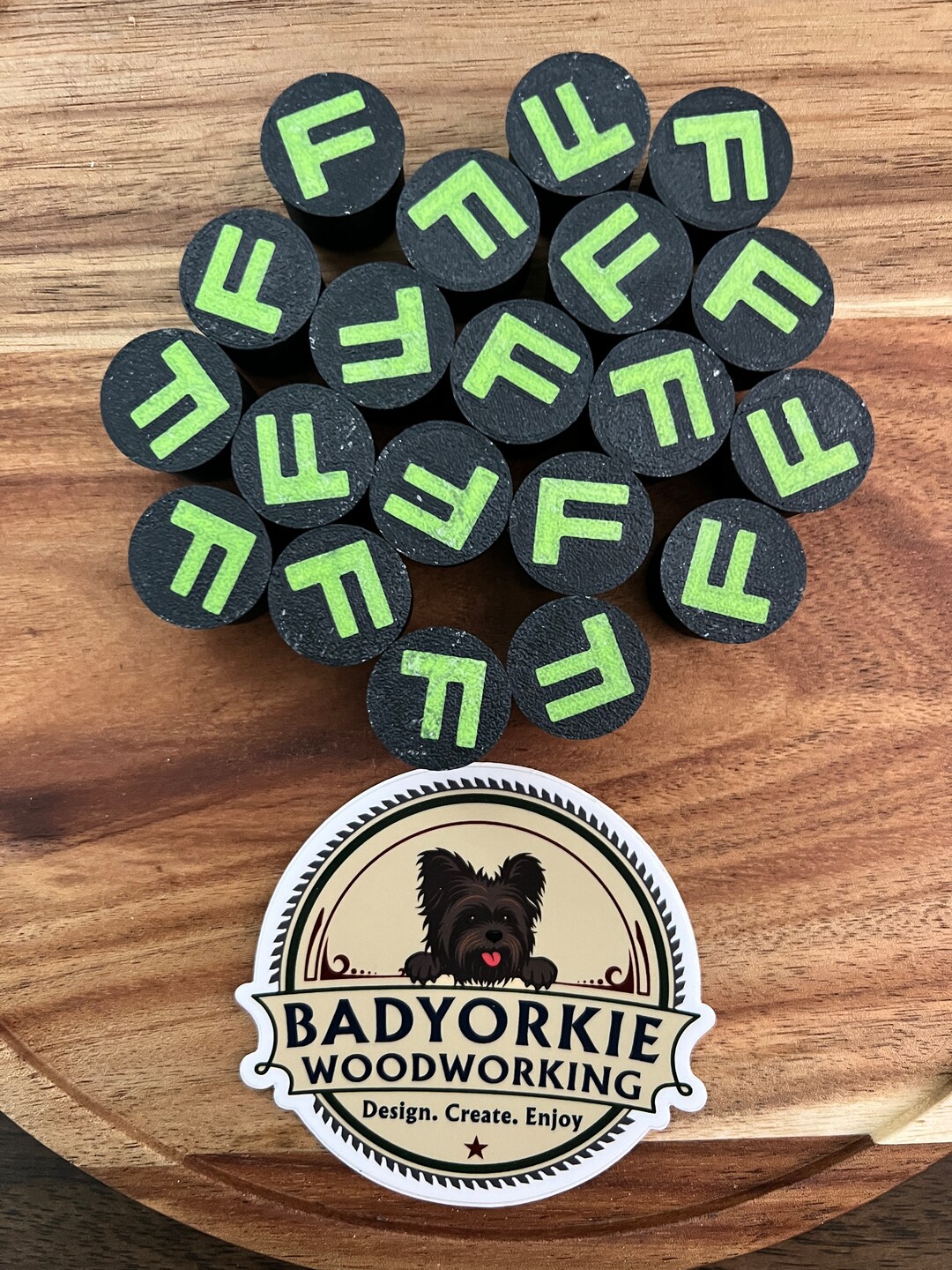 Bench Dog Hole Plugs BIG GREEN "f" - 20mm", Magnetic, Easy to Use for ...