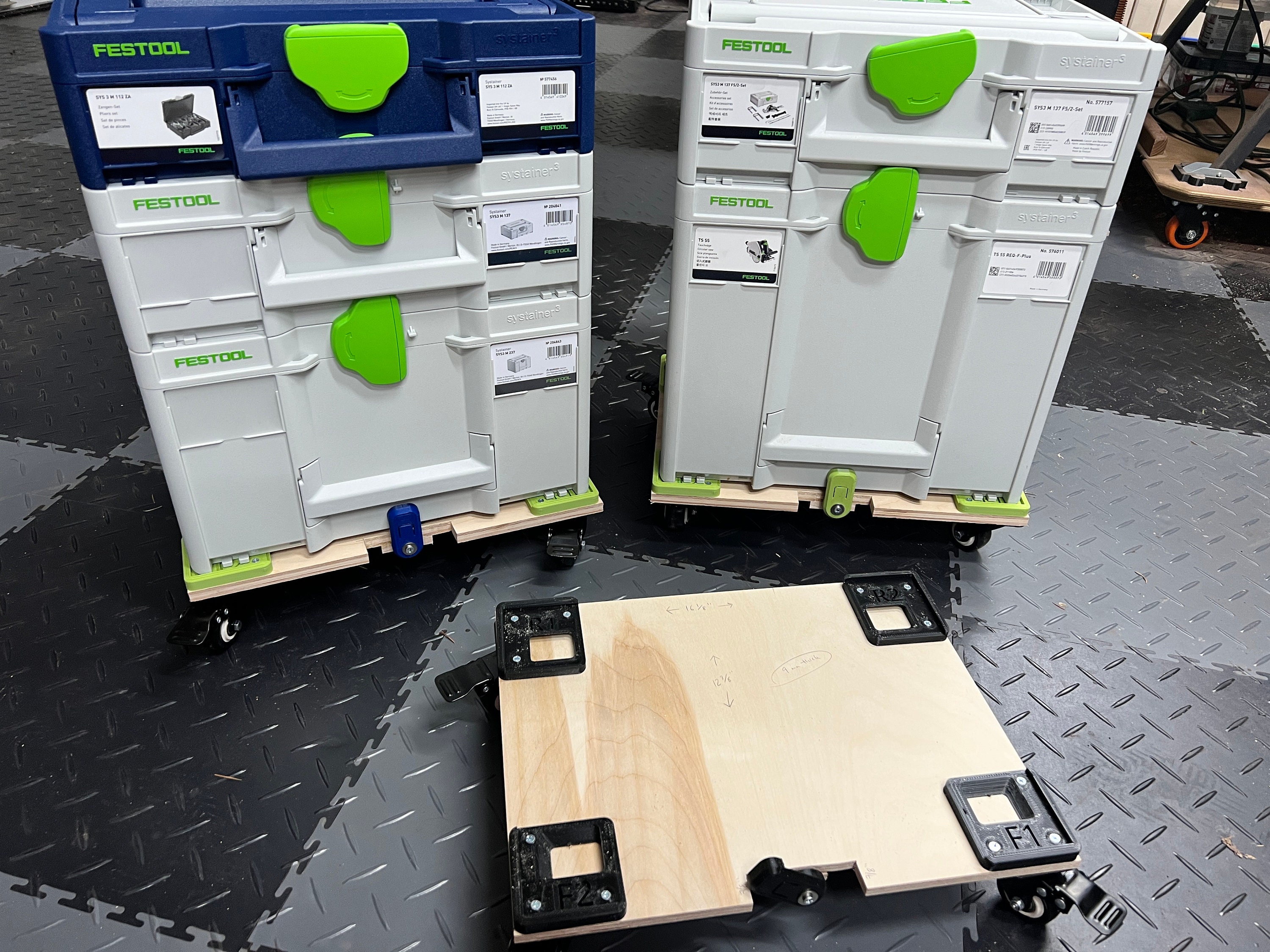 DIY Festool Systainer Cart Parts Kit - Etsy