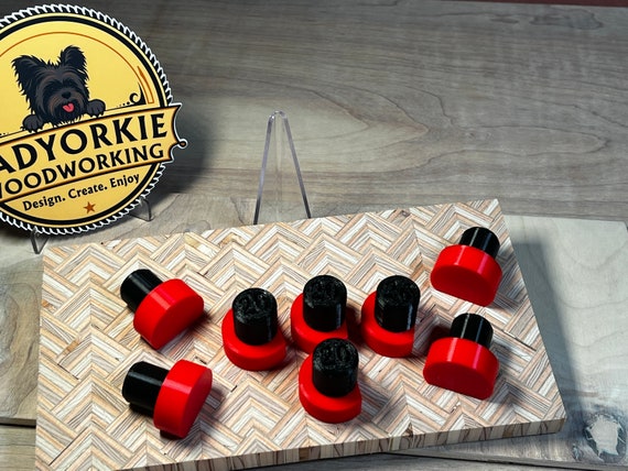 Bench Dog Multi-pack 3/4 Woodpeckers Red | Etsy