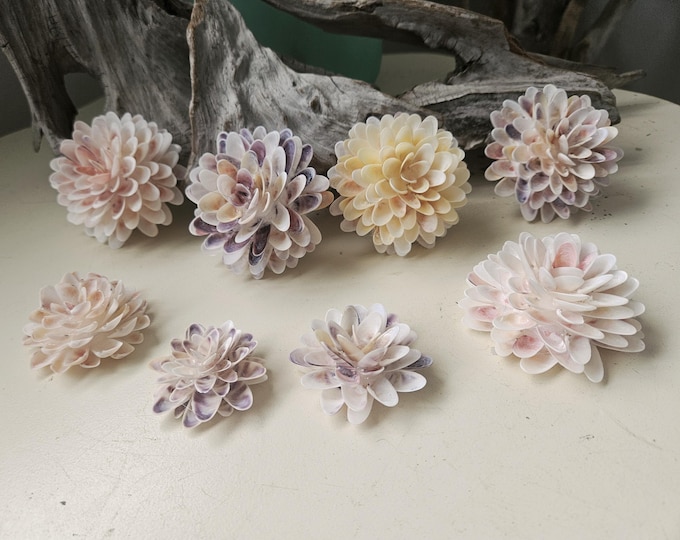 Seashell Flowers Bouquet - Etsy