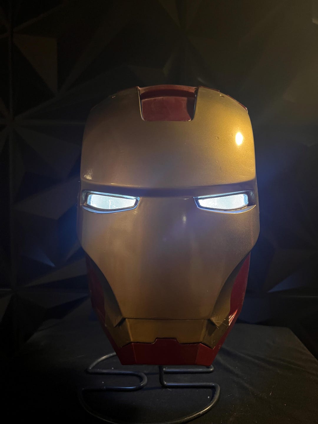 Mark VI Iron Man Helmet W/ LED Eyes - Etsy