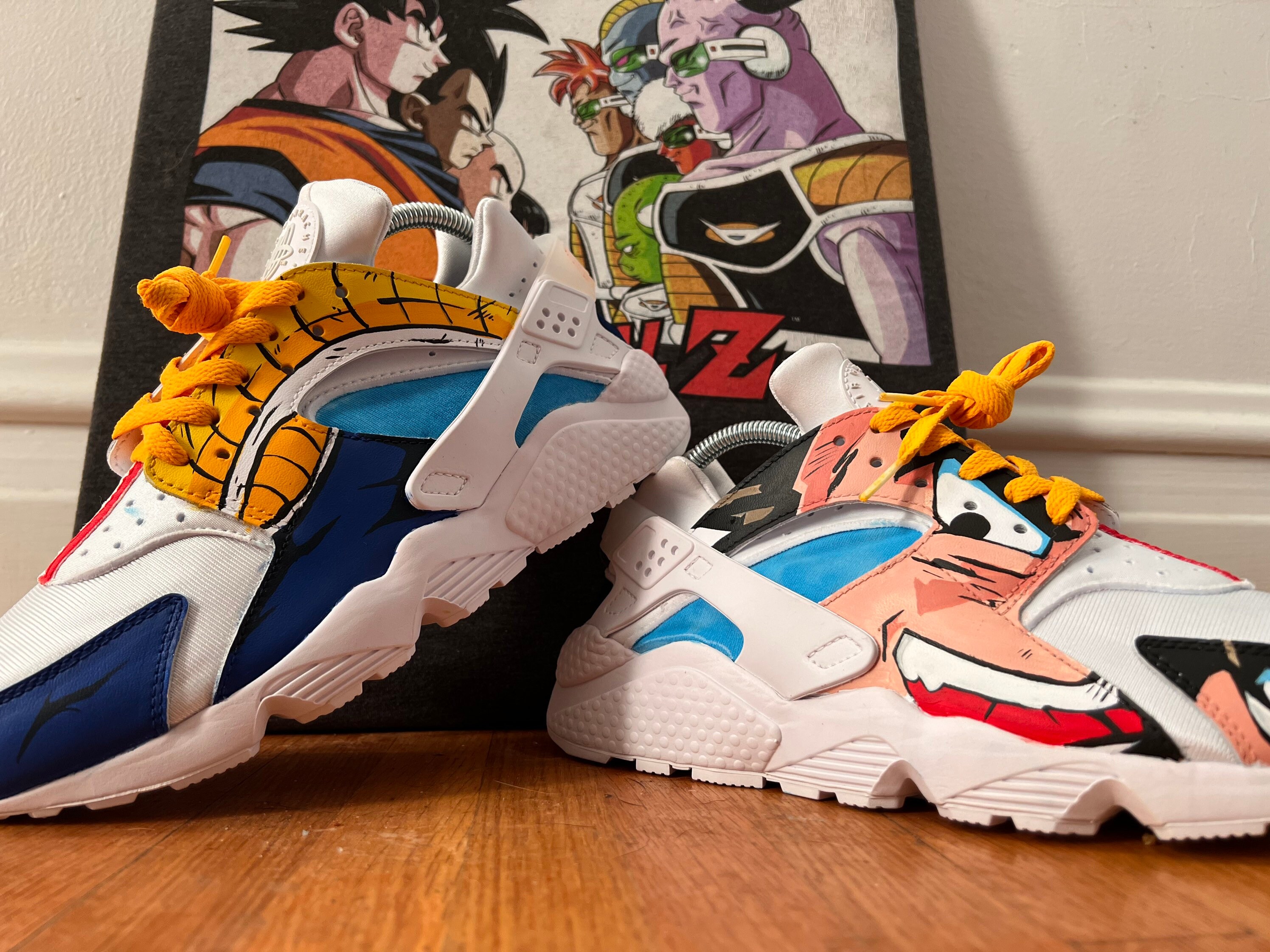 Custom Anime Sneakers - Etsy