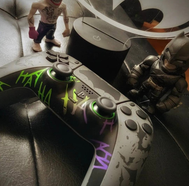 Custom Dark Knight PS5 Controller - Etsy