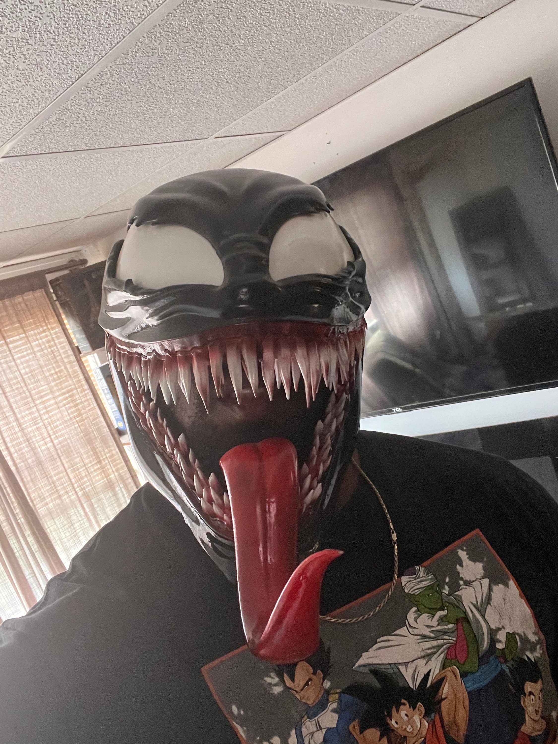 Venom 3d Printed Helmet - Etsy