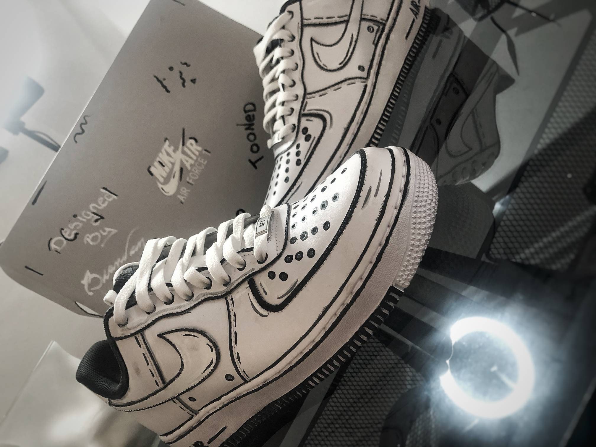 Custom tooned Air Force One - Etsy