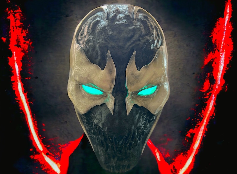 Spawn 3d Printed Helmet - Etsy