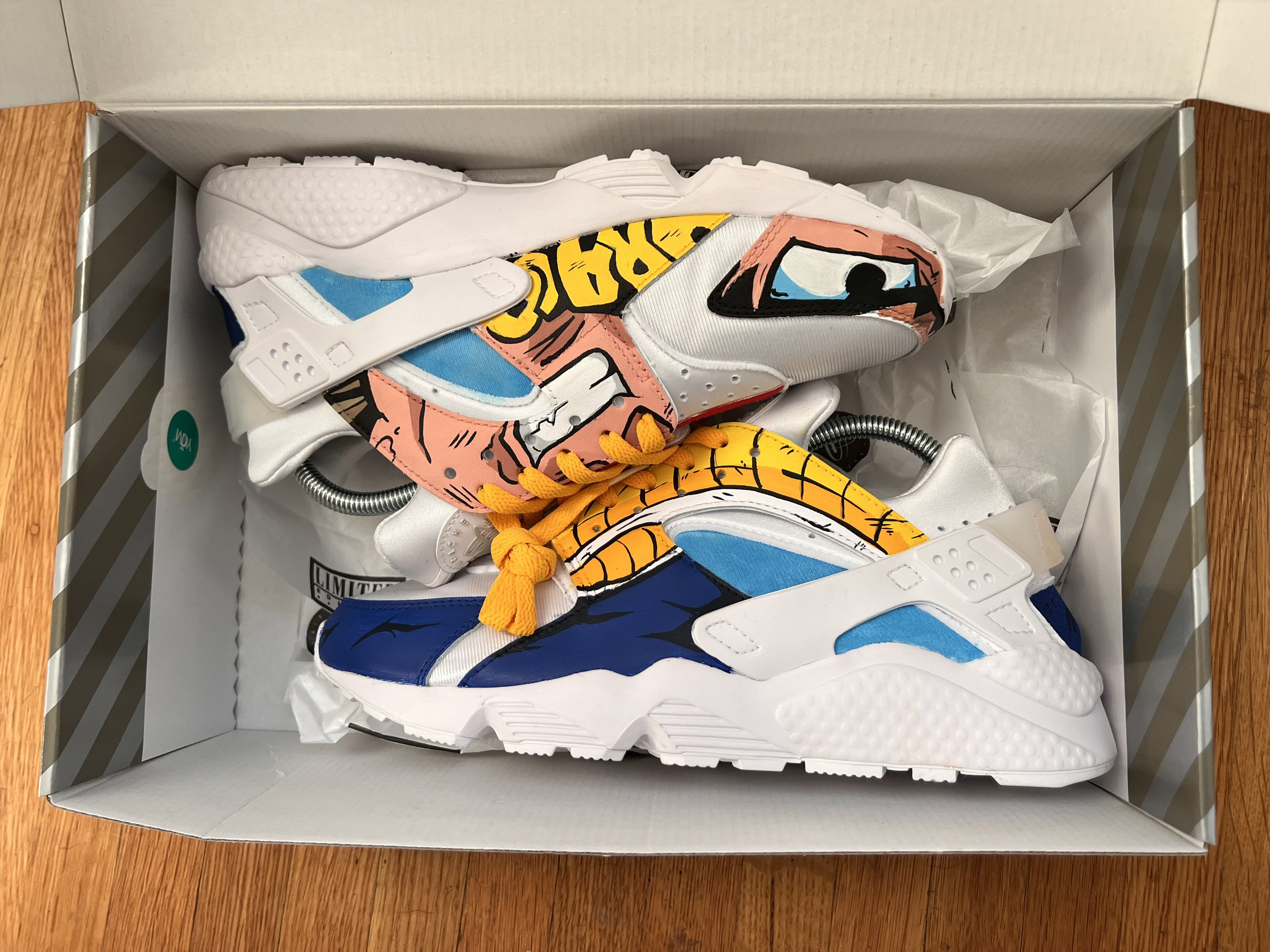 Custom Anime Sneakers - Etsy