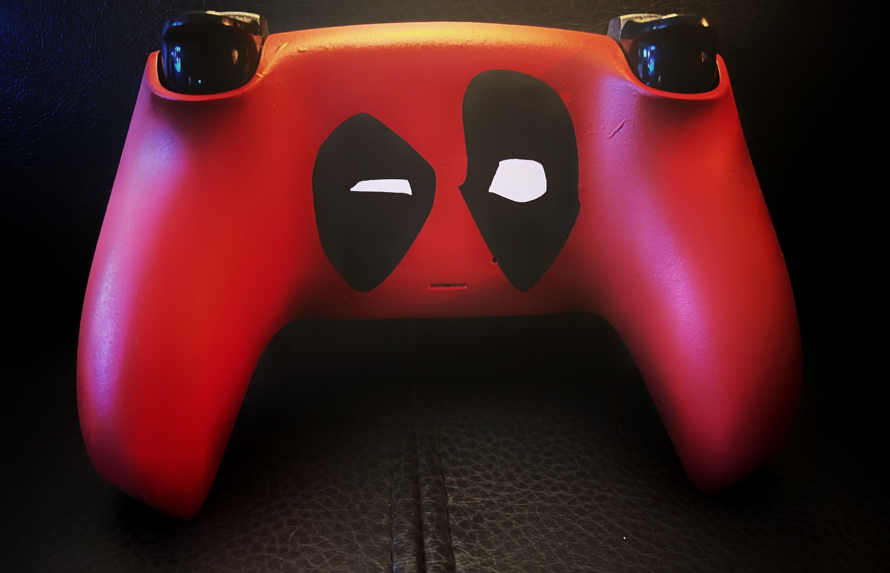 Custom Deadpool PS5 Controller - Etsy