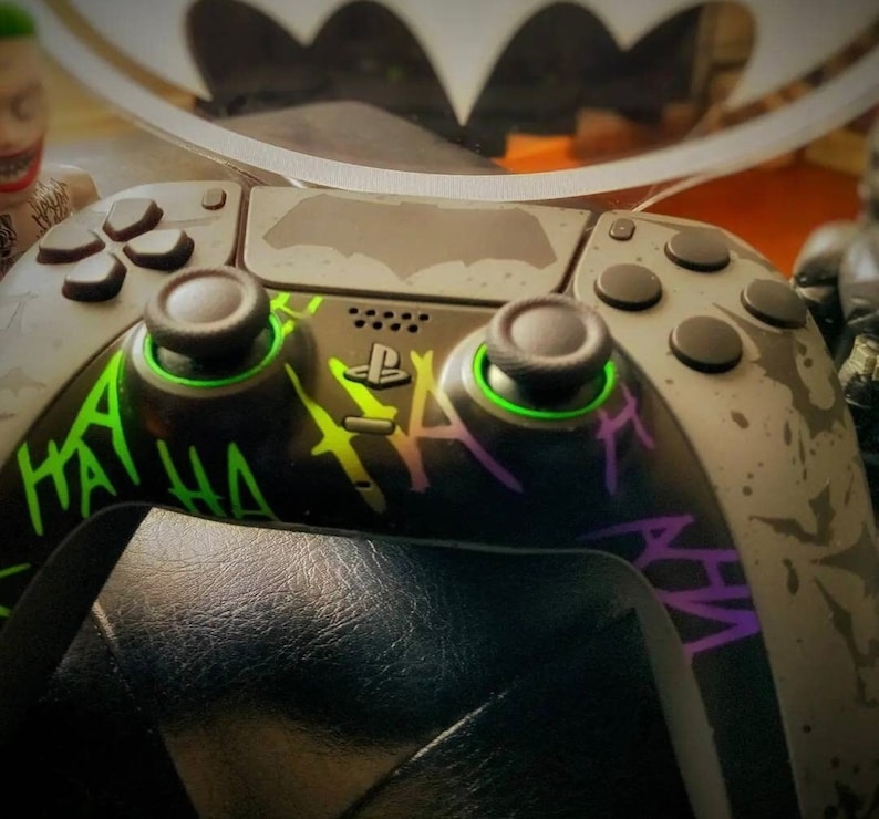 Custom Dark Knight PS5 Controller - Etsy