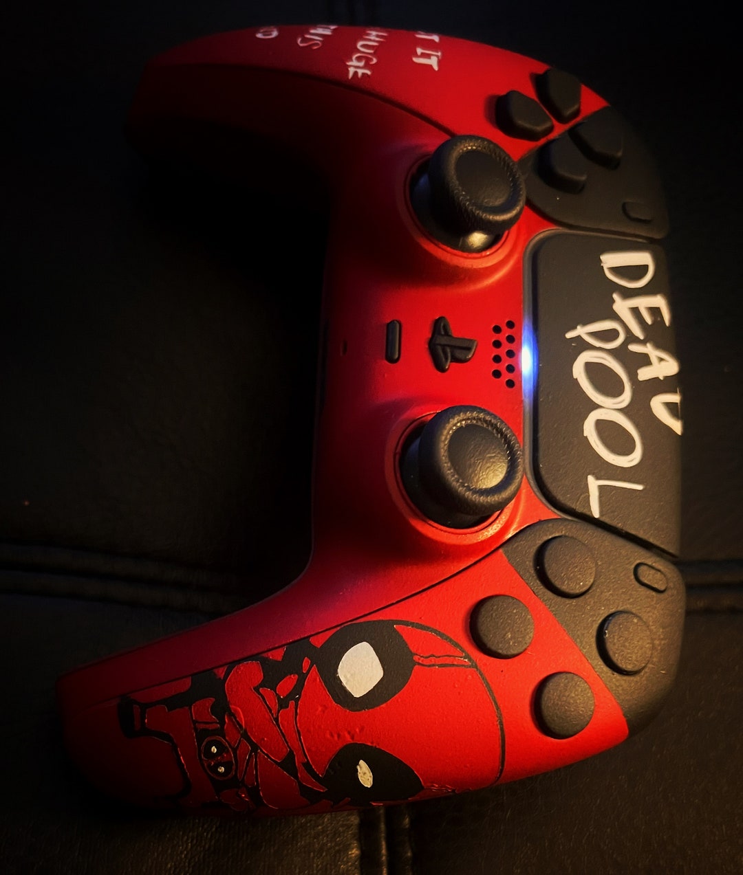Custom Deadpool PS5 Controller - Etsy