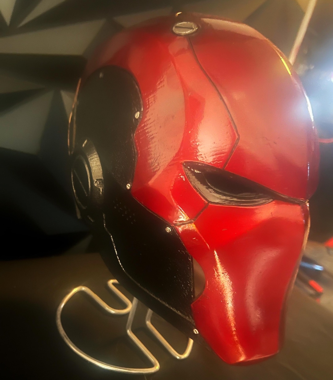 Red Hood Ronin Wearable Helmet With LED Eyes - Etsy