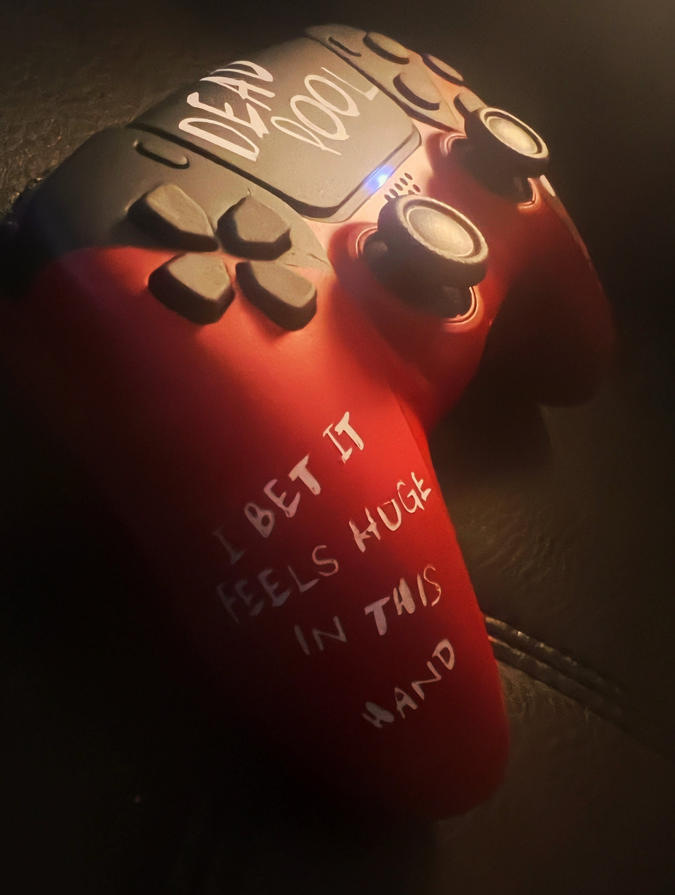 Custom Deadpool PS5 Controller - Etsy