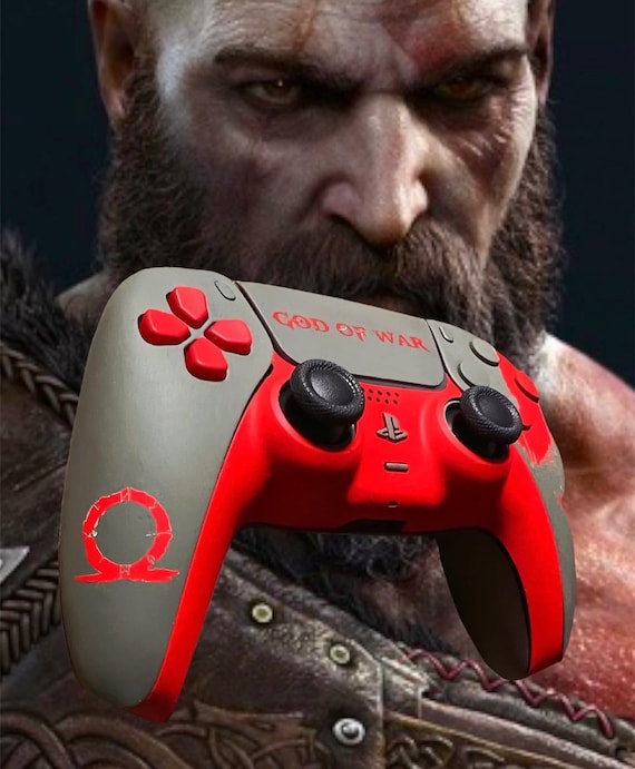 Custom Painted God of War PS5 Controller - Etsy
