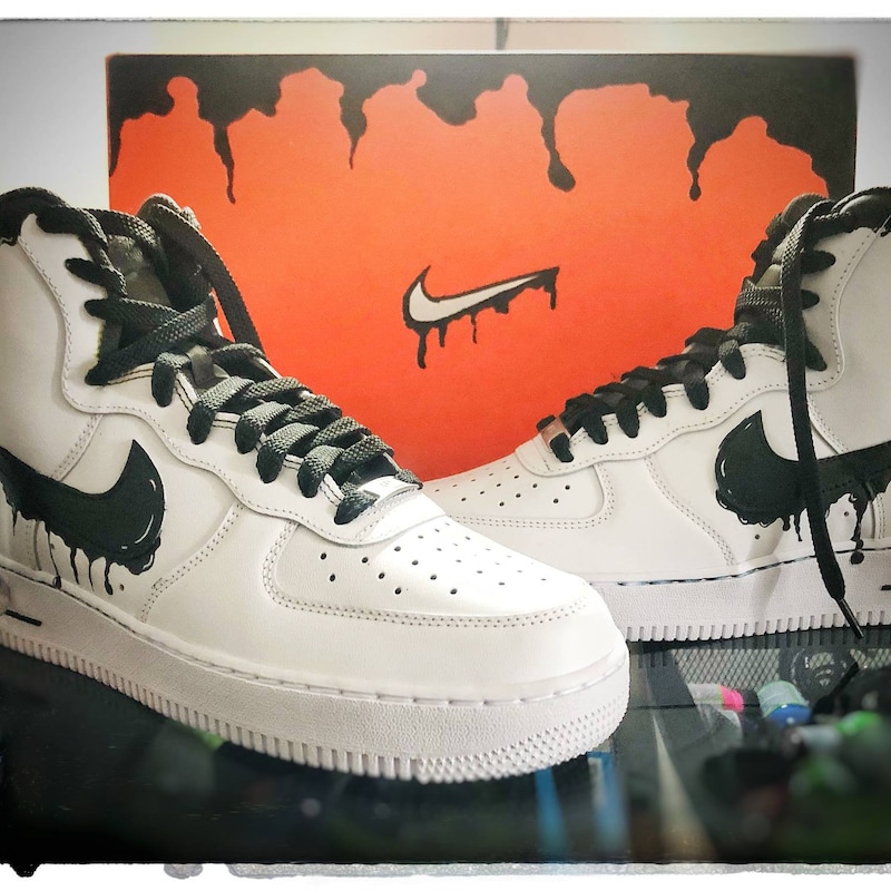 Nike Drip Shoes - Etsy