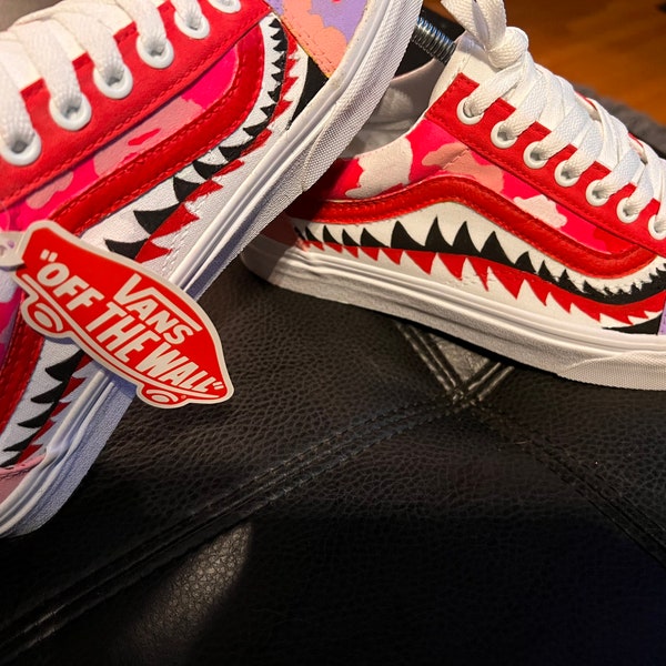 Bape Vans - Etsy