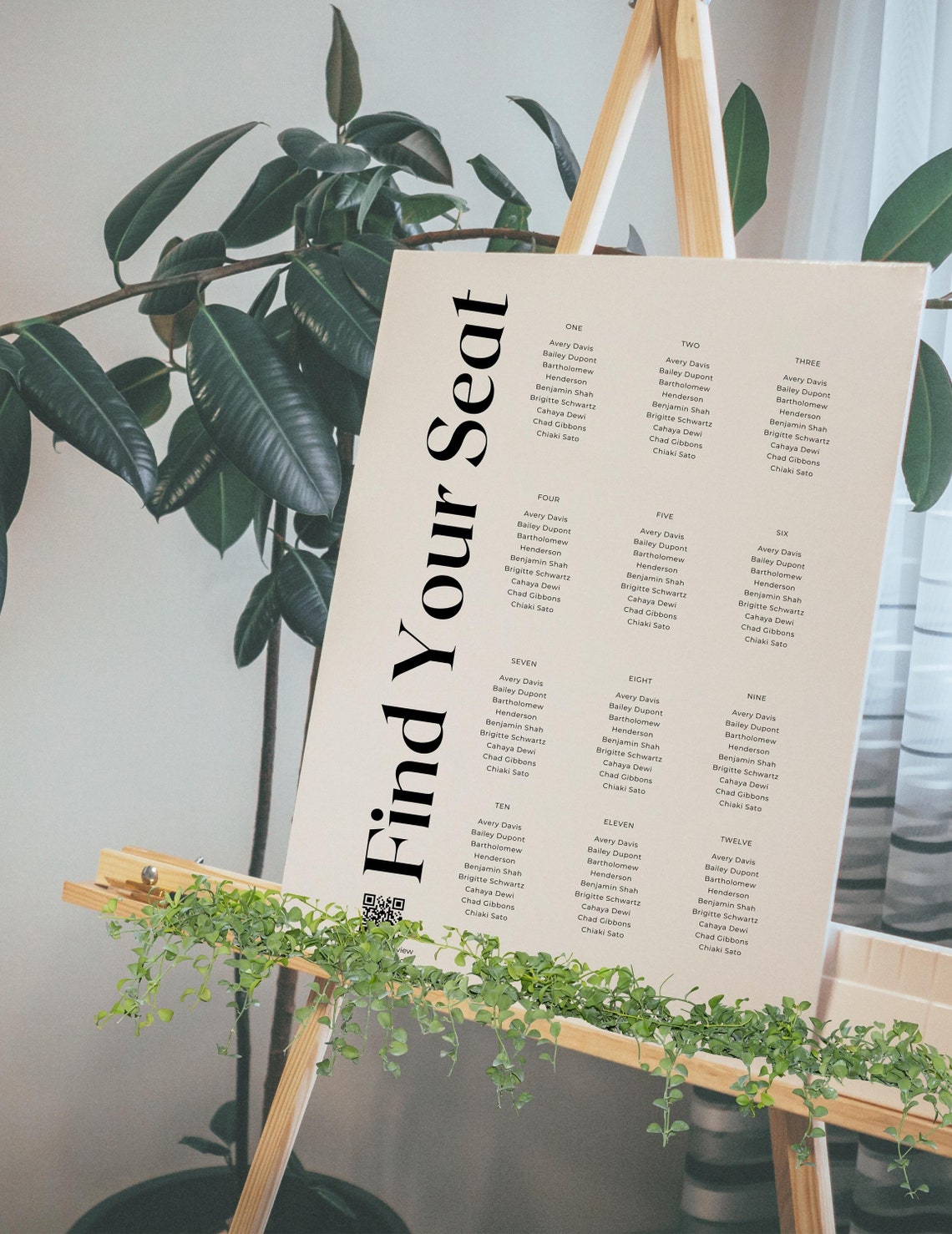 Wedding Reception Seating Chart Sign Reception Seat Chart - Etsy