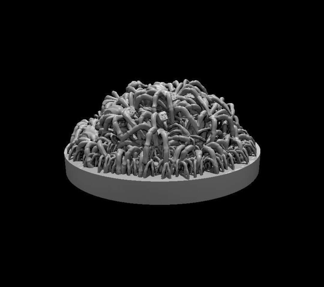 Swarm of Spiders Miniature Model for D&D Dungeons and Dragons ...