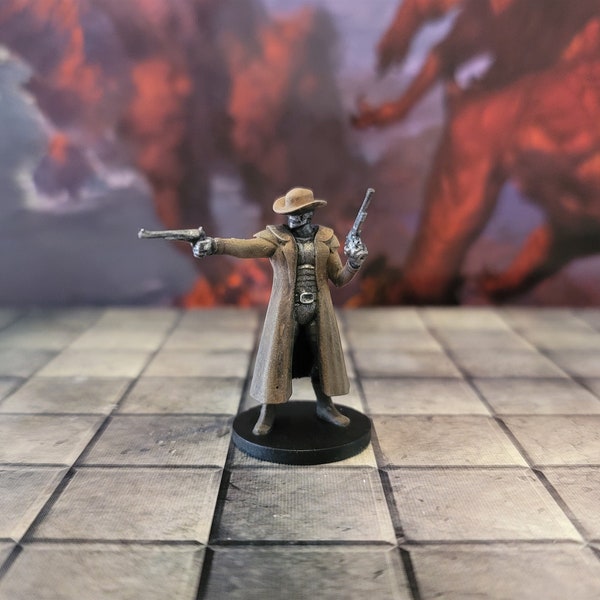 Gunslinger Miniature - Etsy