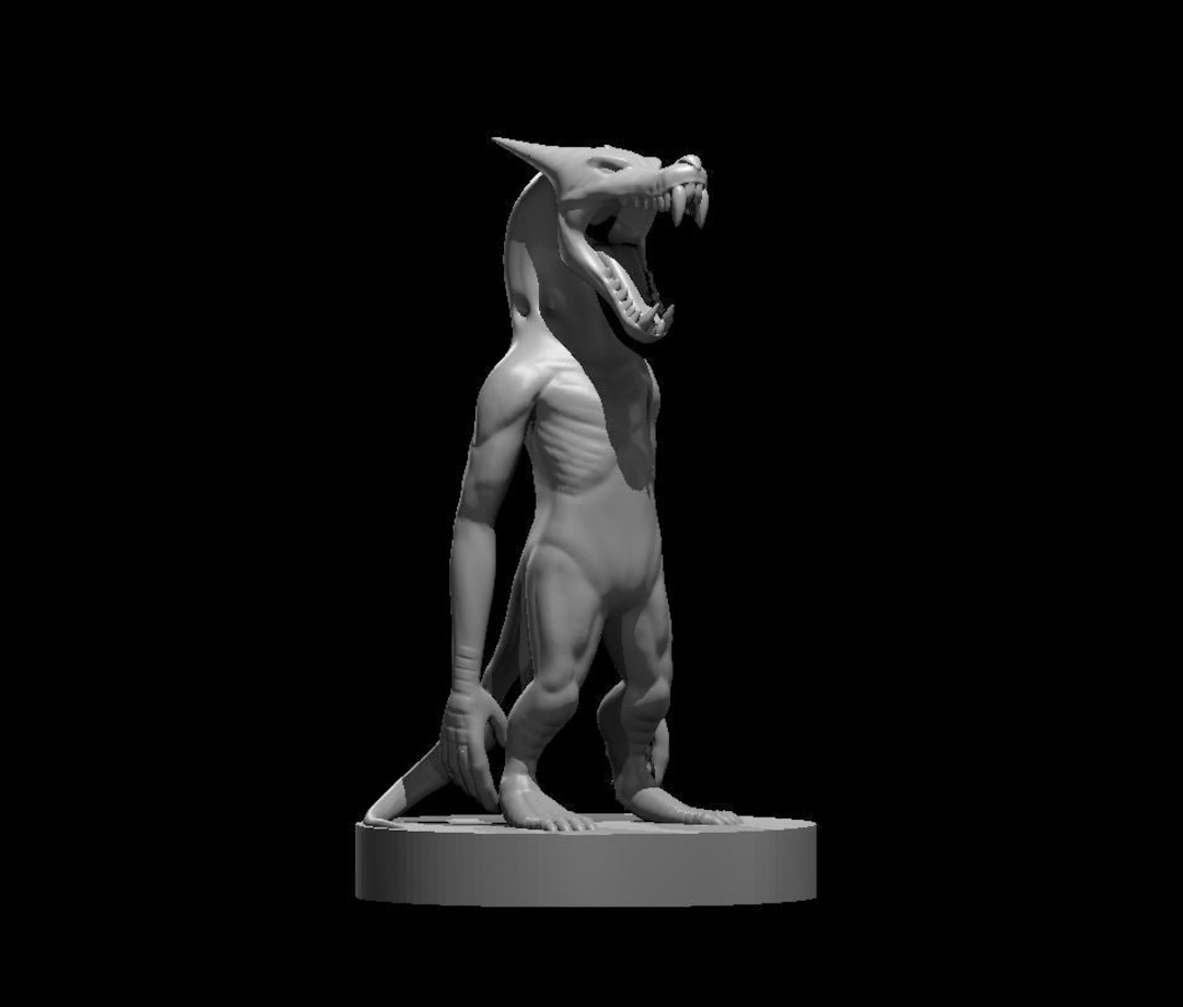 Kobold Vampire Spawn Pose 1 Miniature Model for D&D Dungeons and ...