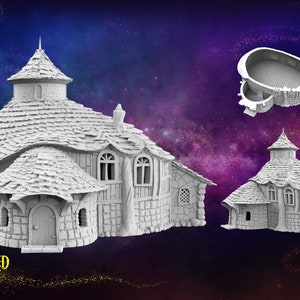 3D Printed House With Playable Interior for Dungeons and Dragons ...