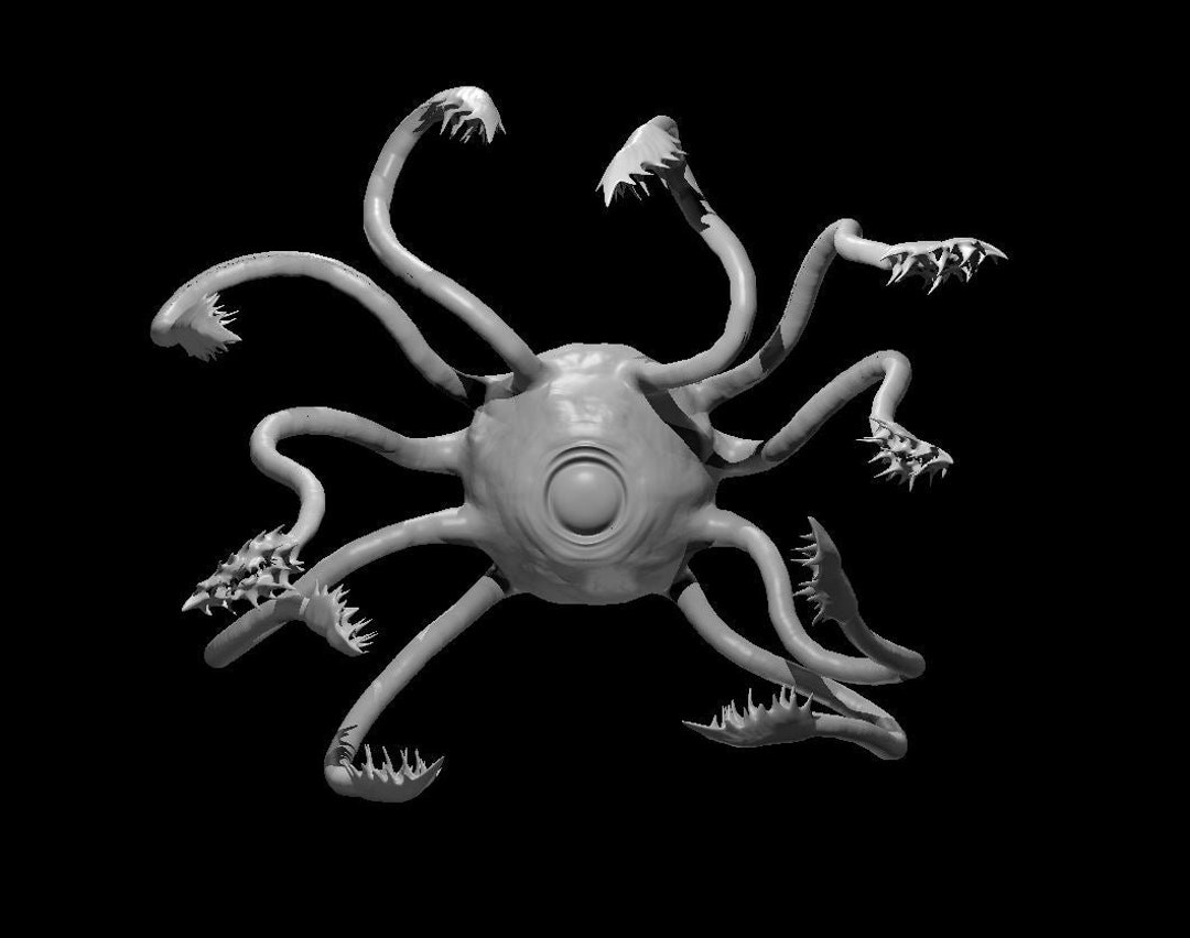Beholder death Kiss Miniature Model for D&D Dungeons and Dragons ...