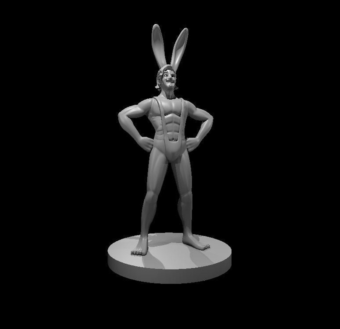 Bunny Viari Miniature Model for D&D Dungeons and Dragons, Pathfinder ...