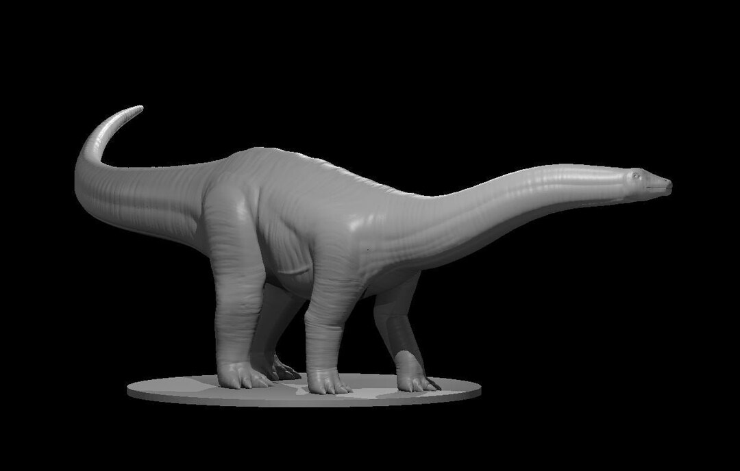 Brontosaurus Miniature Model for D&D Dungeons and Dragons, Pathfinder ...