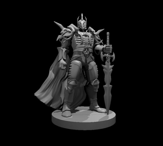 Evil Paladin Miniature - Etsy