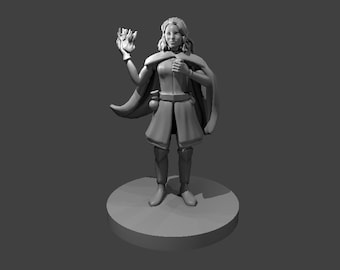 Female Sorcerer Miniature RPG Minis D&D DND RPG Tabletop Gaming From ...