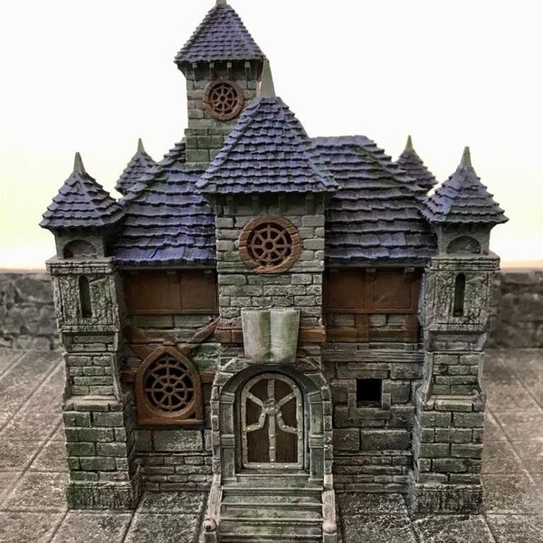 3d Puzzle Library - Etsy