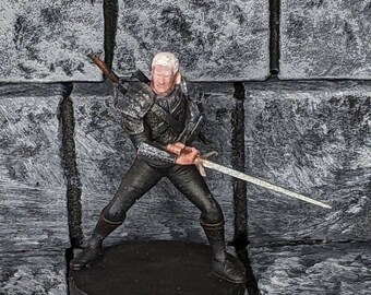 Witcher Miniature - Etsy